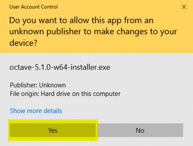 Εγκατάσταση Octave σε Windows